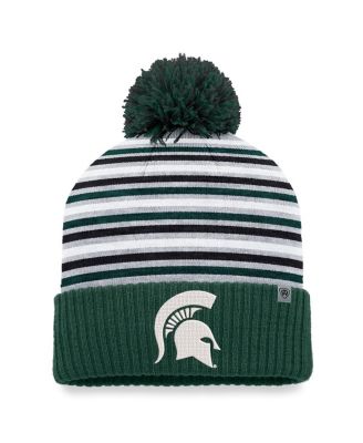 Top of the World Men's Green Michigan State Spartans Dash Cuffed Knit ...