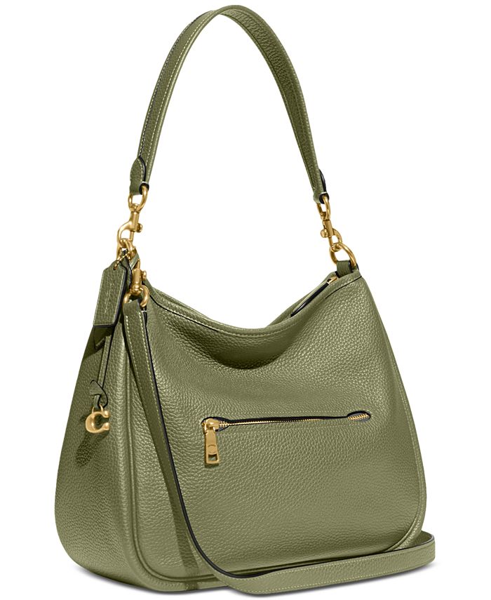 COACH Soft Pebble Leather Cary Shoulder Bag with Convertible Straps ...