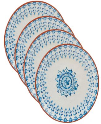 Certified International Porto 4-Pc. Dinner Plate - Macy's