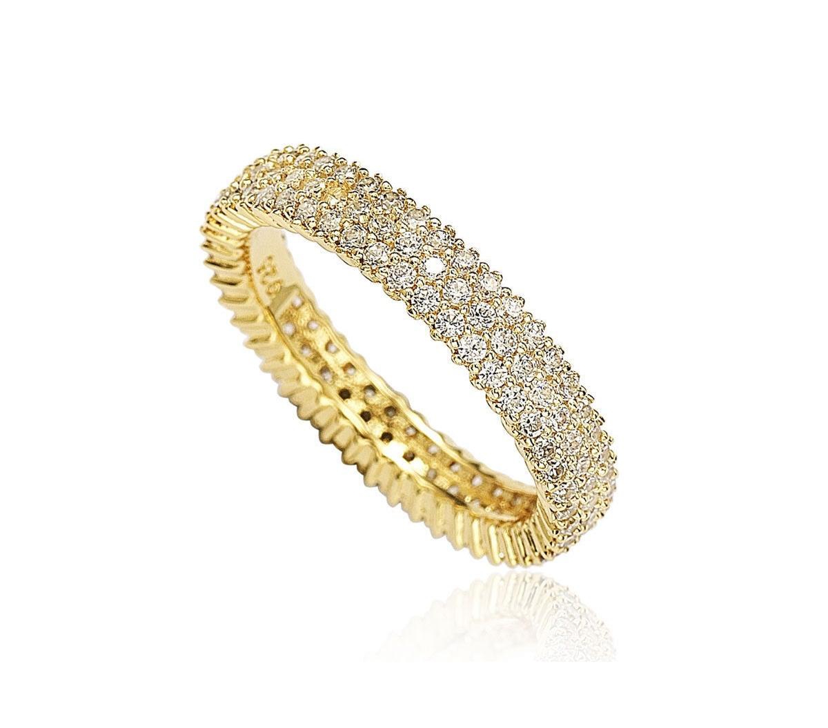 Click here for Suzy Levian Sterling Silver Micro-Pave White Cubic... prices