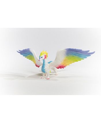 Schleich Bayala Rainbow Dragon 13" Wingspan and Movable Parts - Macy's