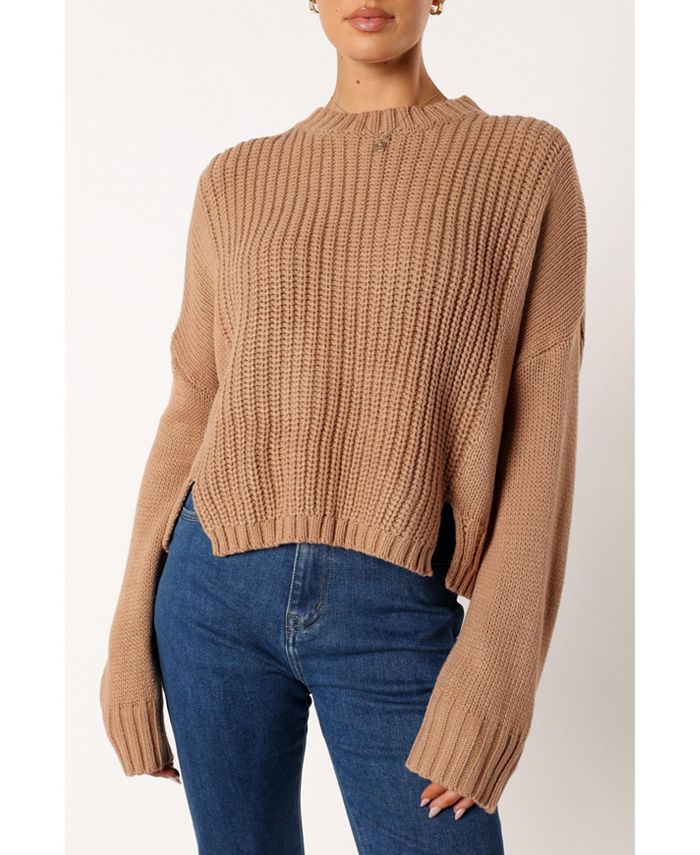 Petal And Pup Womens Arlette Textured Knit Sweater - Macy's