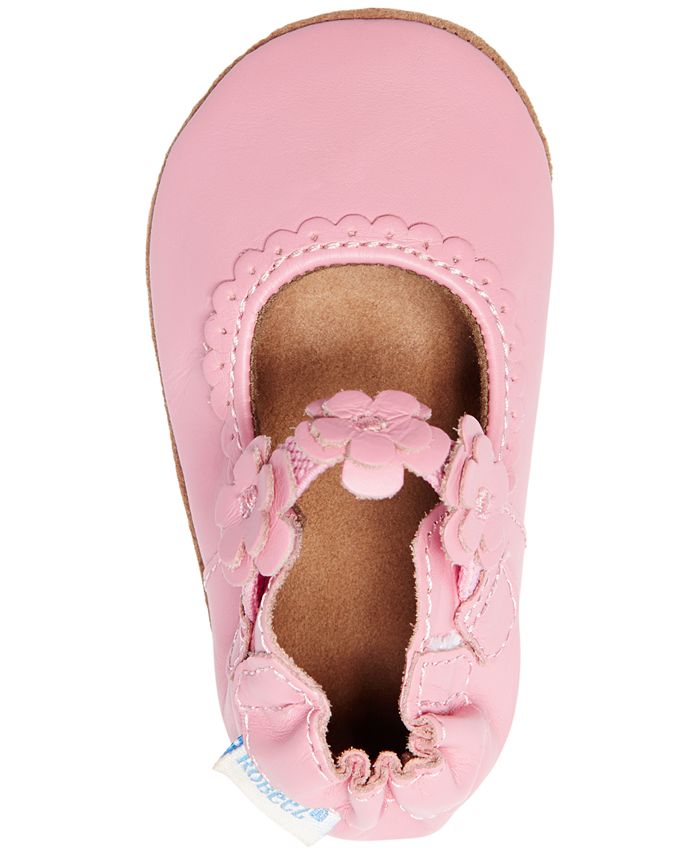Robeez Soft Soles Claire Mary Jane Shoes, Baby Girls - Macy's