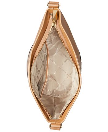 Michael Kors Townsend Medium Top-Zip Leather Bucket Messenger - Macy's