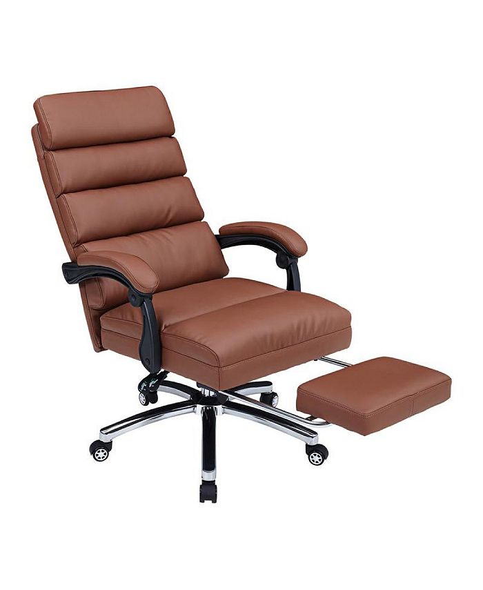 Simplie Fun Executive Chair High Back Adjustable Managerial Home Desk ...