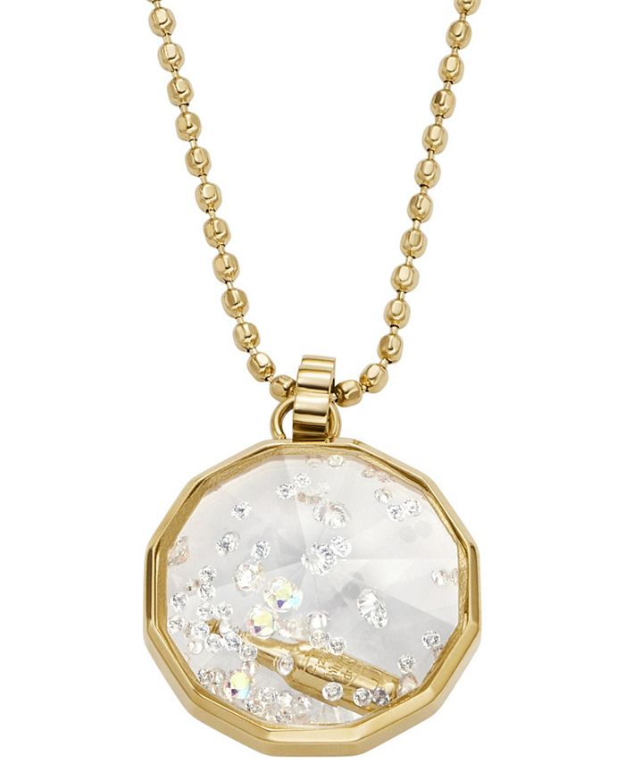 Fossil X Willy Wonka Special Edition Women's Gold-Tone Stainless Steel ...