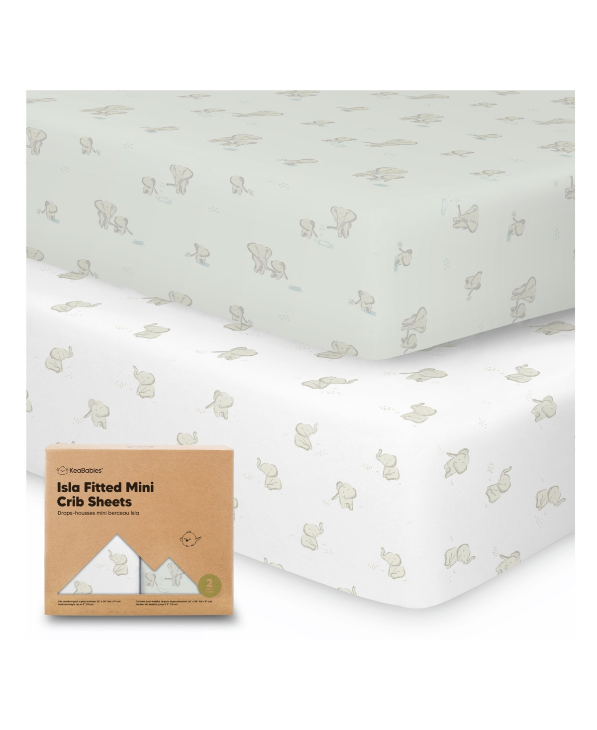 Click here for KeaBabies 2-Pack Mini Crib Sheets  Pack and Play S... prices