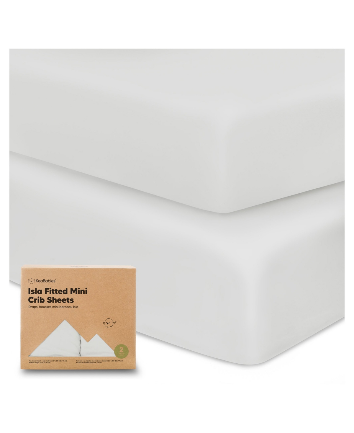 Click here for KeaBabies 2-Pack Mini Crib Sheets  Pack and Play S... prices