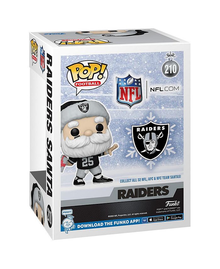Funko Las Vegas Raiders Santa Pop! Fanatics Exclusive Vinyl Figure - Macy's