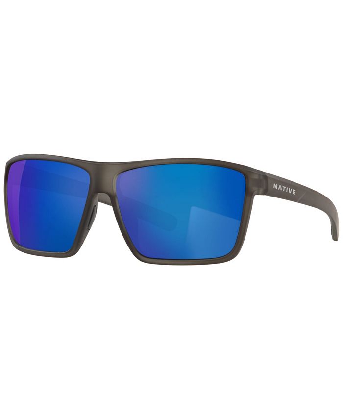Native Eyewear Native Men's Wells XL Polarized Sunglasses, Mirror Polar ...