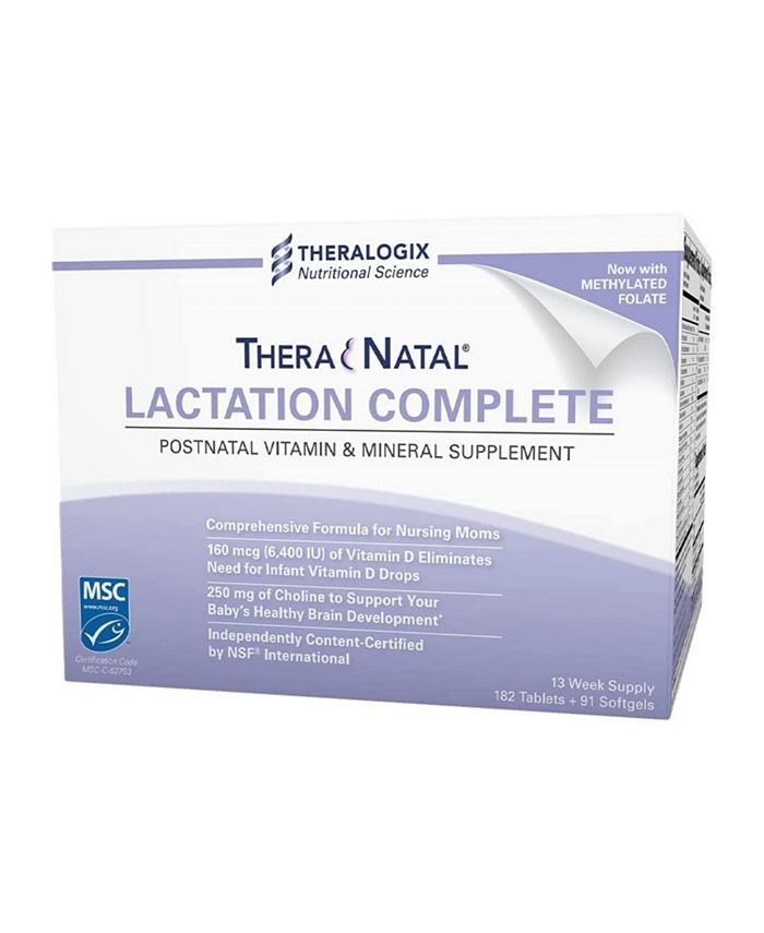 Theralogix TheraNatal Lactation Complete Postnatal Vitamins with ...
