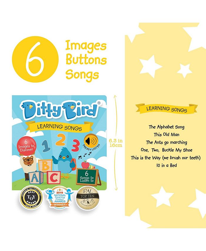 Ditty Bird Learning Songs Book - Macy's