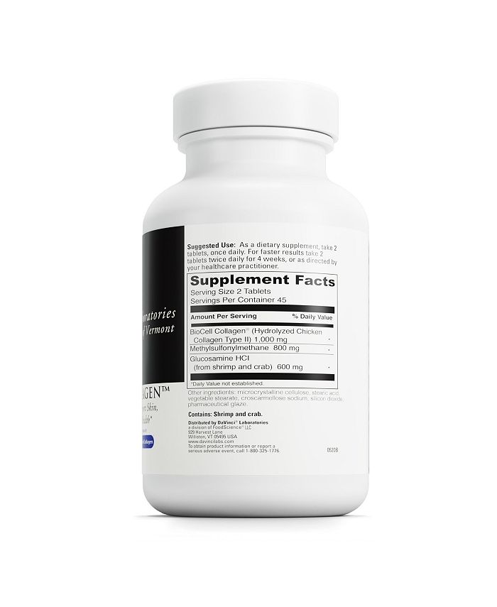 Davinci Laboratories DaVinci Labs Nature's Collagen - Joint Support ...