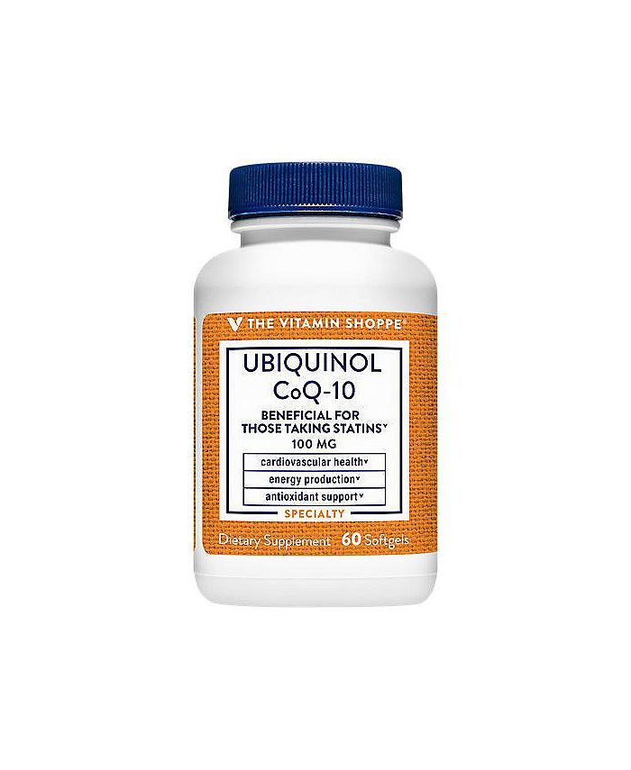 The Vitamin Shoppe Ubiquinol CoQ-10 - Helps Energy Production, Supports ...