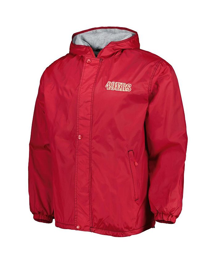 Dunbrooke Men's Scarlet San Francisco 49ers Legacy Stadium Full-Zip ...