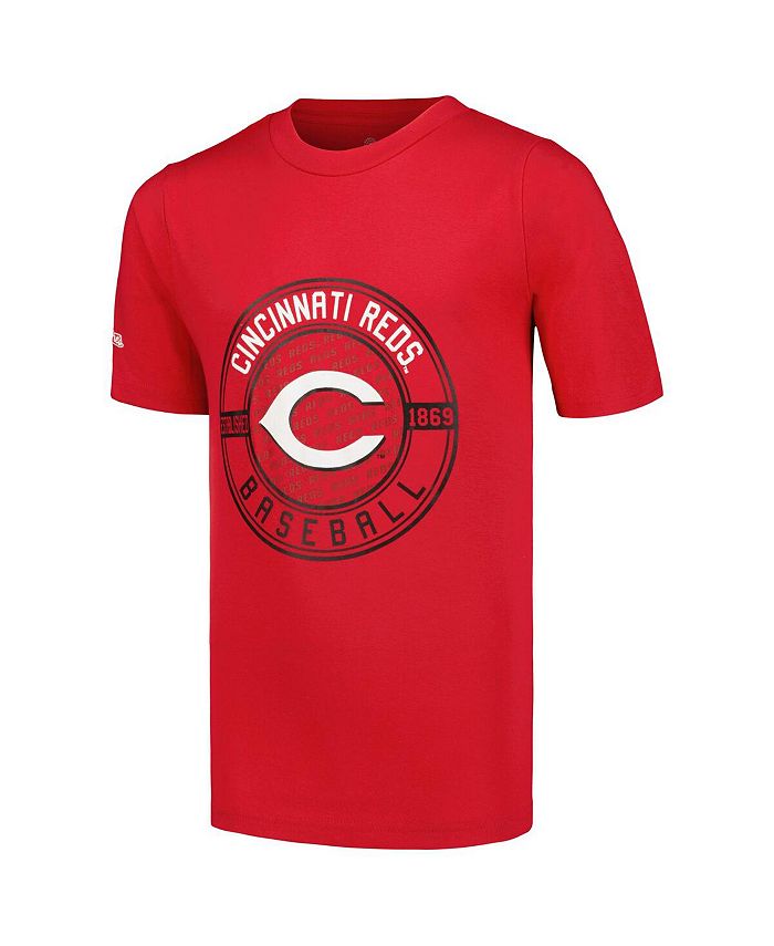 Stitches Big Boys Red, White Cincinnati Reds T-shirt Combo Set - Macy's
