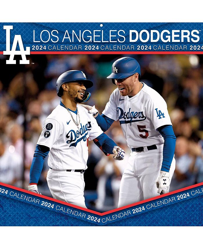 Turner Licensing Los Angeles Dodgers 2024 12" x 12" Team Wall Calendar ...