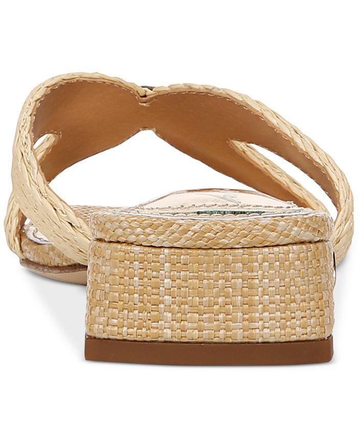 Circus NY by Sam Edelman Women's Joella Weave Block-Heel Slide Sandals ...