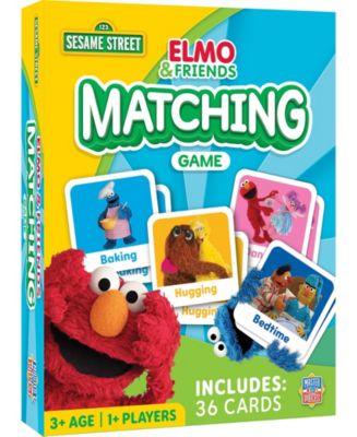 MasterPieces Sesame Street - Elmo & Friends Matching Game for kids - Macy's