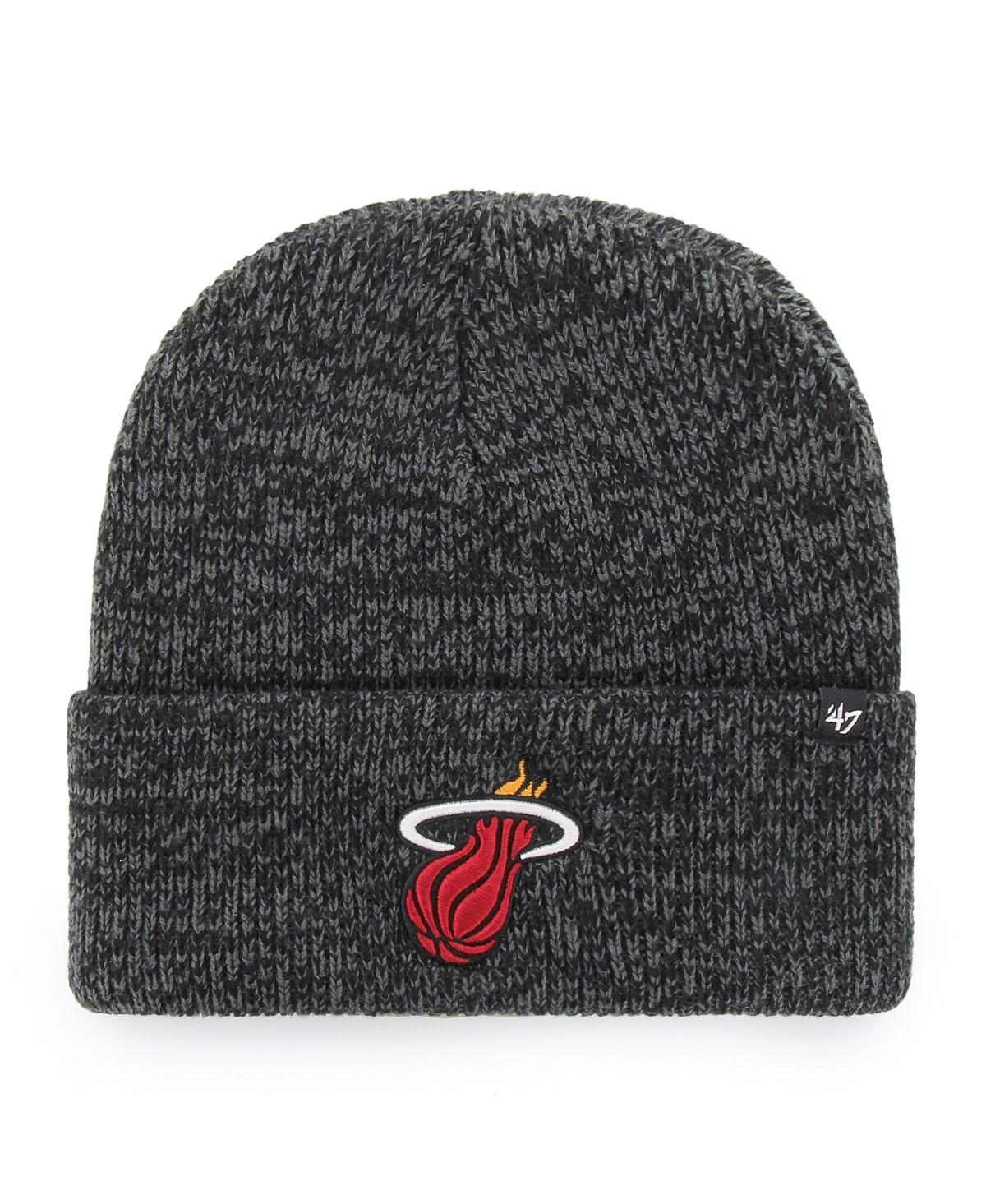 Click here for Mens 47 Brand Black Miami Heat Brain Freeze Cuffed... prices