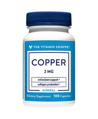 Copper - Antioxidant & Iron Metabolism - 2 MG (100 Capsules) - Macy's
