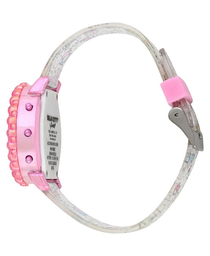 Accutime Kid's Hello Kitty Multi Silicone Watch 32mm - Macy's