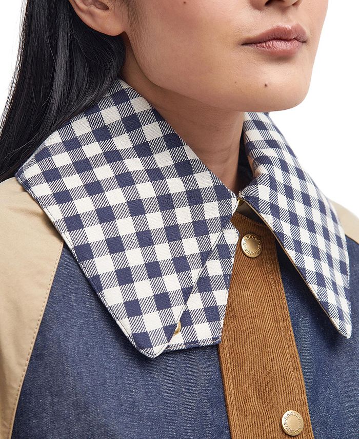 Barbour Women's Catton Patch Showerproof Jacket - Macy's