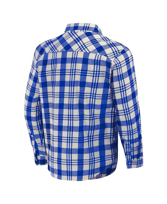 Fanatics Men's Darius Rucker Collection by Royal Chicago Cubs Plaid ...