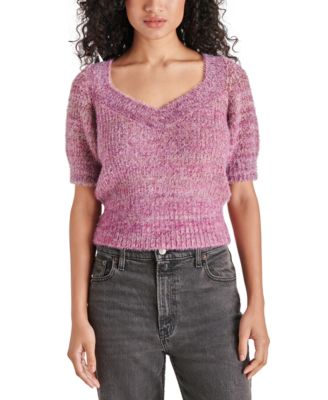 Steve Madden Women's Stephanie V-Neck Sweater - Macy's
