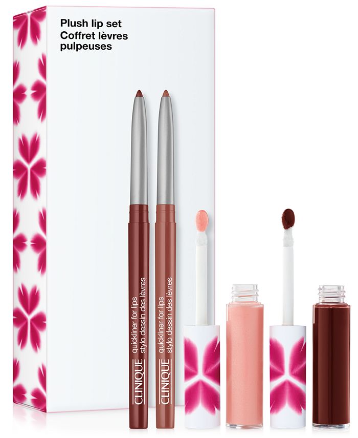 Clinique 4-Pc. Plush Lip Set, Created for Macy's - Macy's