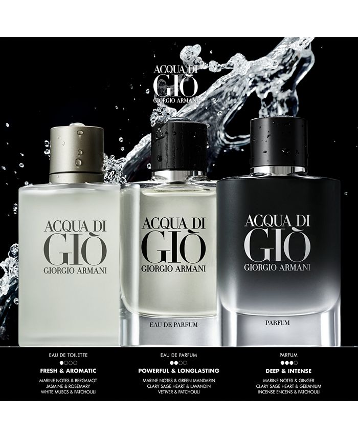 Giorgio Armani Giorgio Armani Men's Acqua di Giò Parfum Spray, 6.7 oz ...