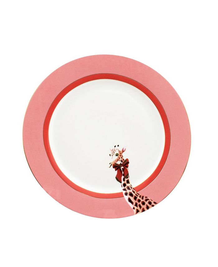Yvonne Ellen Animal Dinner Plates, Set of 4 - Macy's