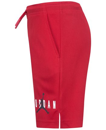 Jordan Little Boys Essentials Graphic Mesh Shorts - Macy's