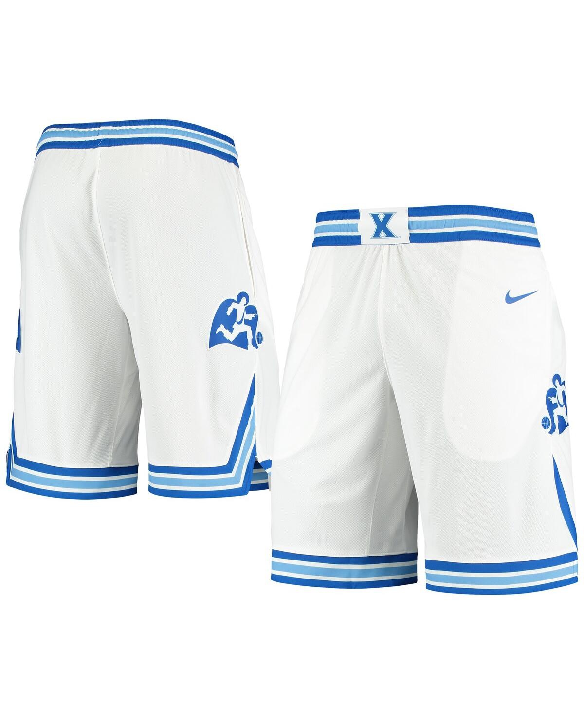 Click here for Mens Nike White Xavier Musketeers Replica Basketba... prices