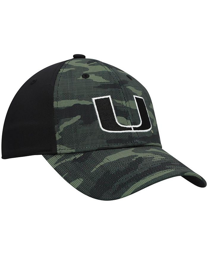 adidas Men's Camo Miami Hurricanes Military-Inspired Appreciation Flex ...