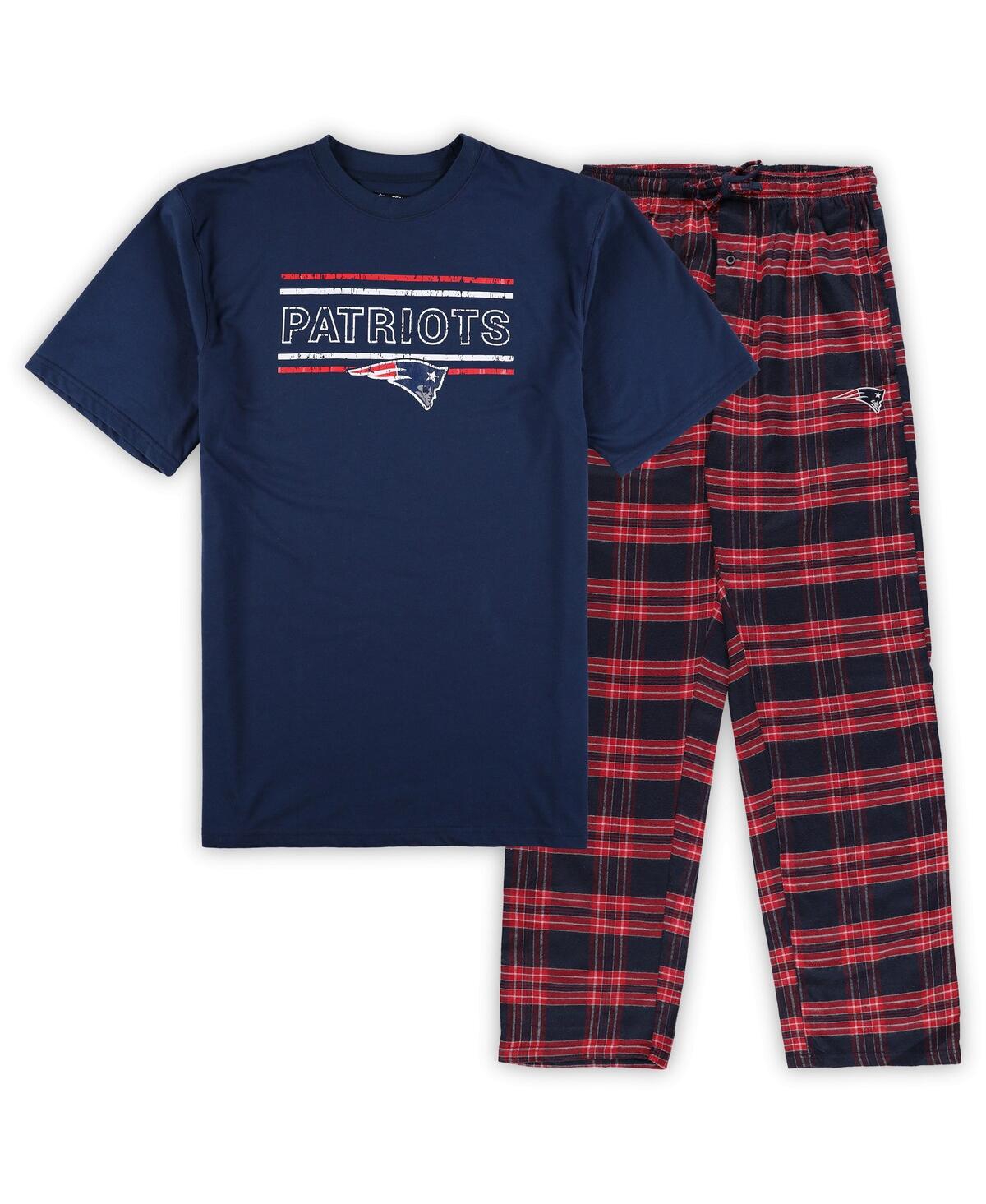 Click here for Mens Concepts Sport Navy  Red Distressed New Engla... prices