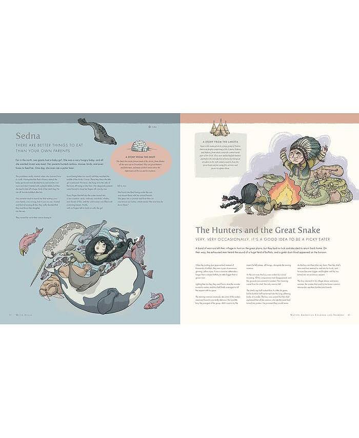 Barnes & Noble Myth Atlas- Maps and Monsters, Heroes and Gods from ...