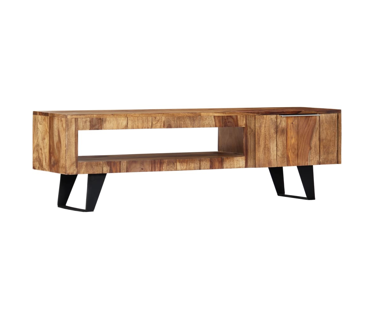 Click here for Tv Stand 55.1x11.8x15.7 Solid Wood Sheesham - Brow... prices