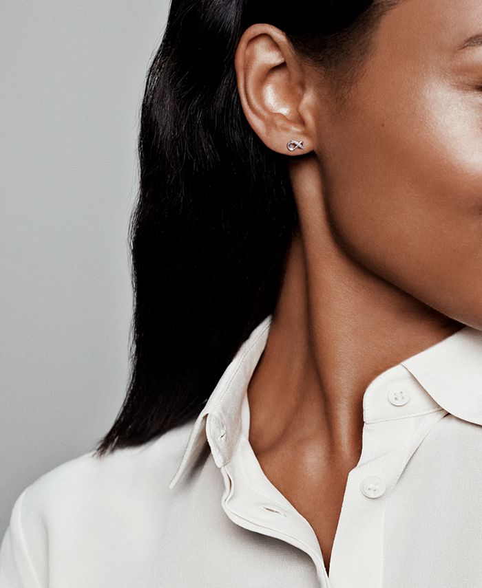 Pandora Sparkling Infinity Stud Earrings - Macy's