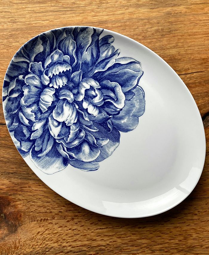 Caskata Peony Medium Coupe Oval Platter - Macy's