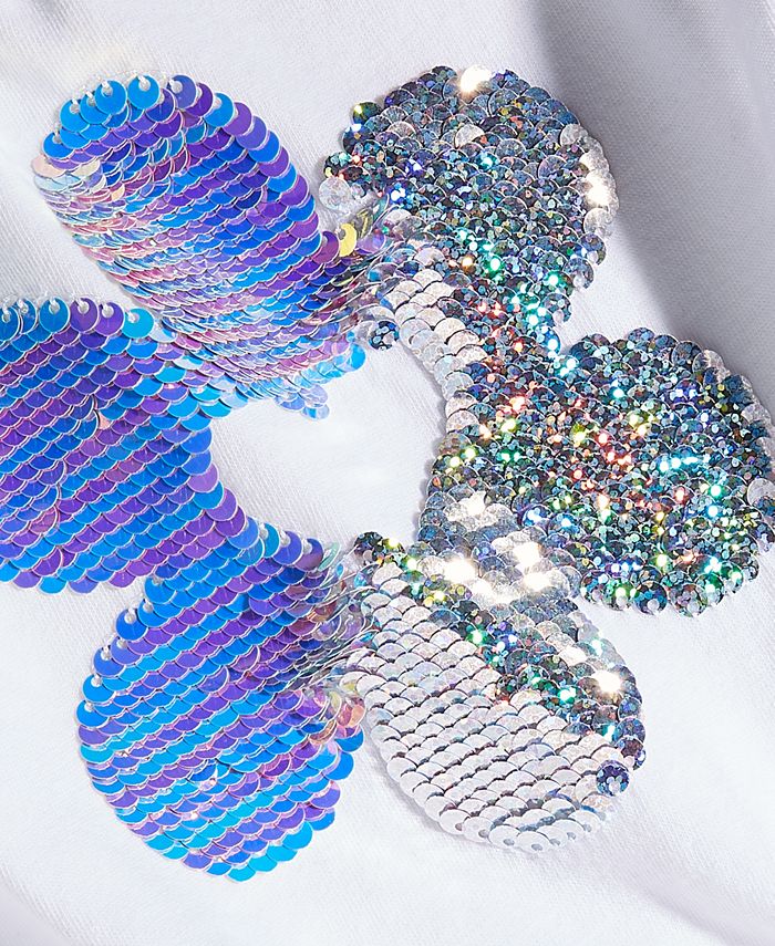 Epic Threads Little Girls Sequin Bloom T-Shirt, Created for Macy's - Macy's