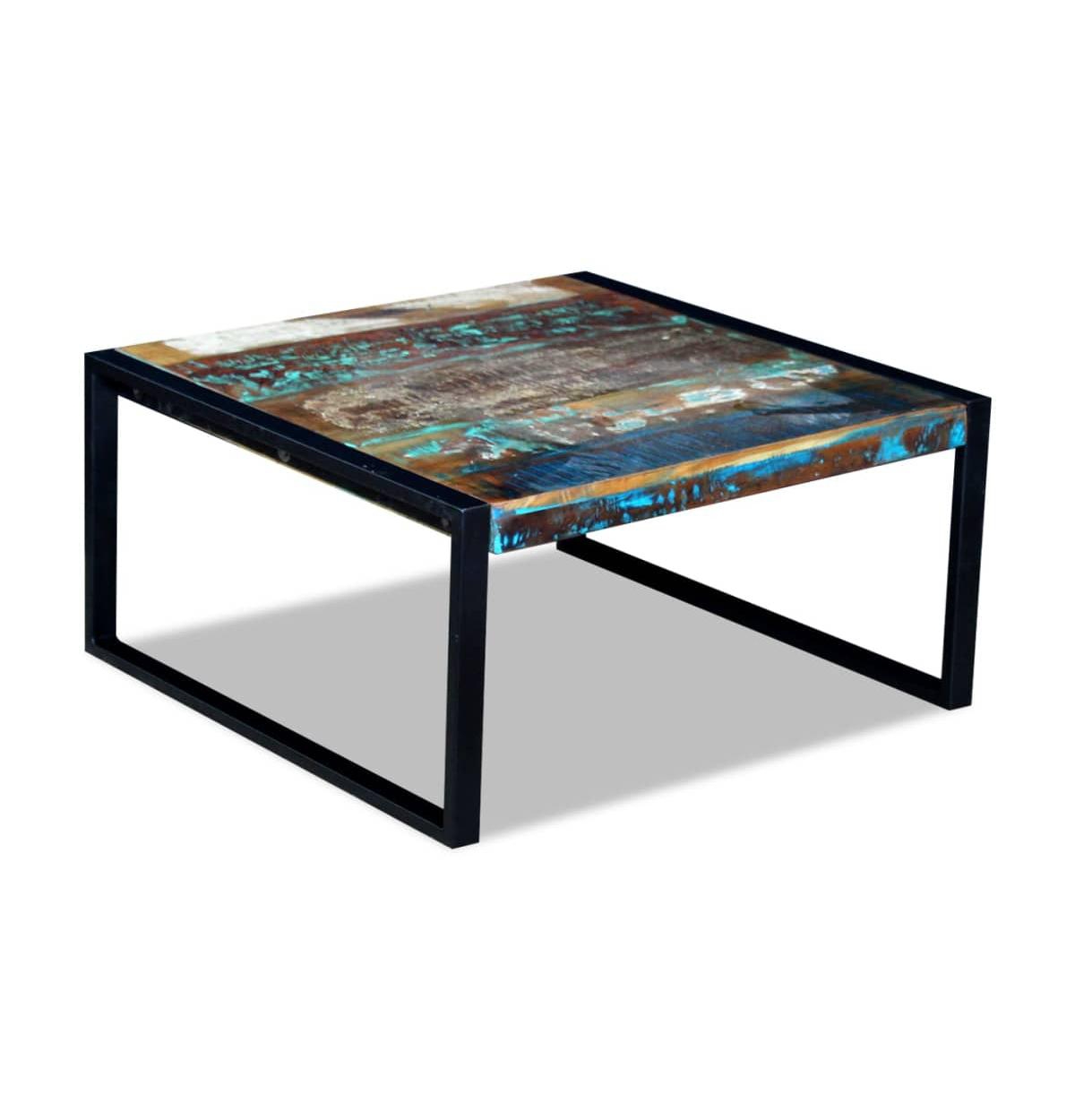 Click here for Coffee Table Solid Reclaimed Wood 31.5x31.5x15.7 -... prices