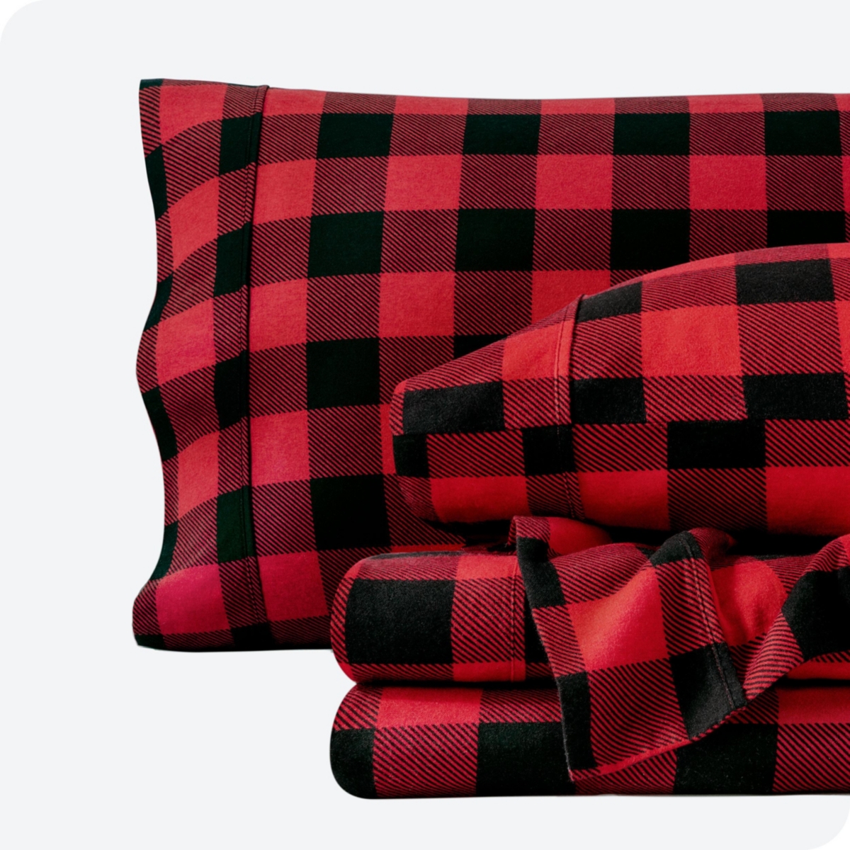 Click here for Bare Home Printed Cotton Flannel Sheet Set - Buffa... prices