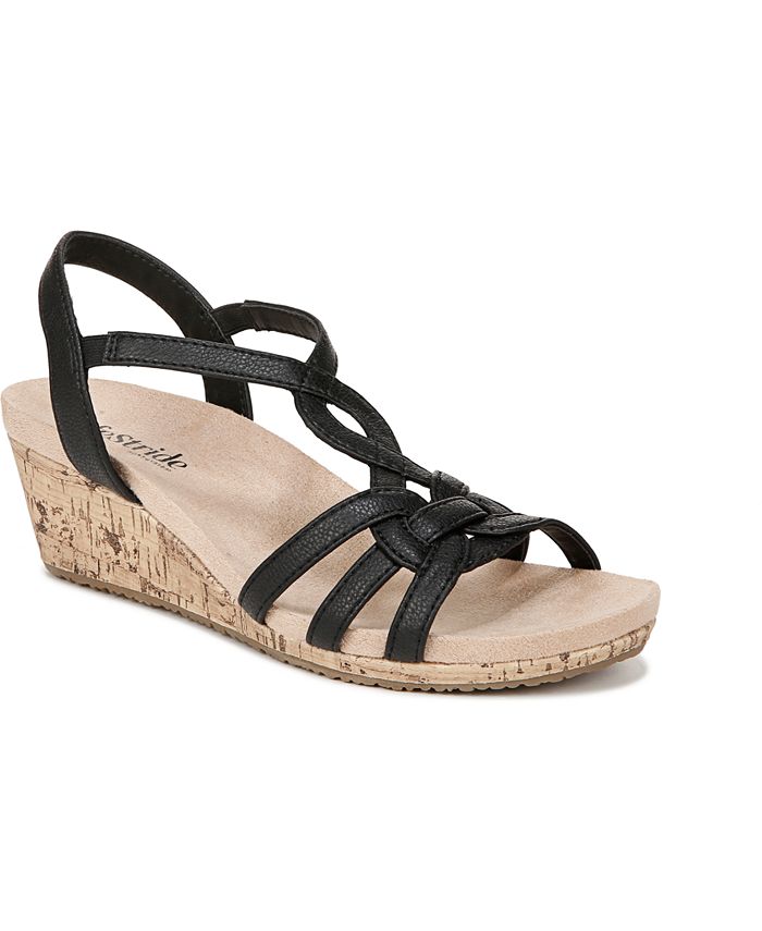 LifeStride Monaco 2 Strappy Wedge Sandals - Macy's