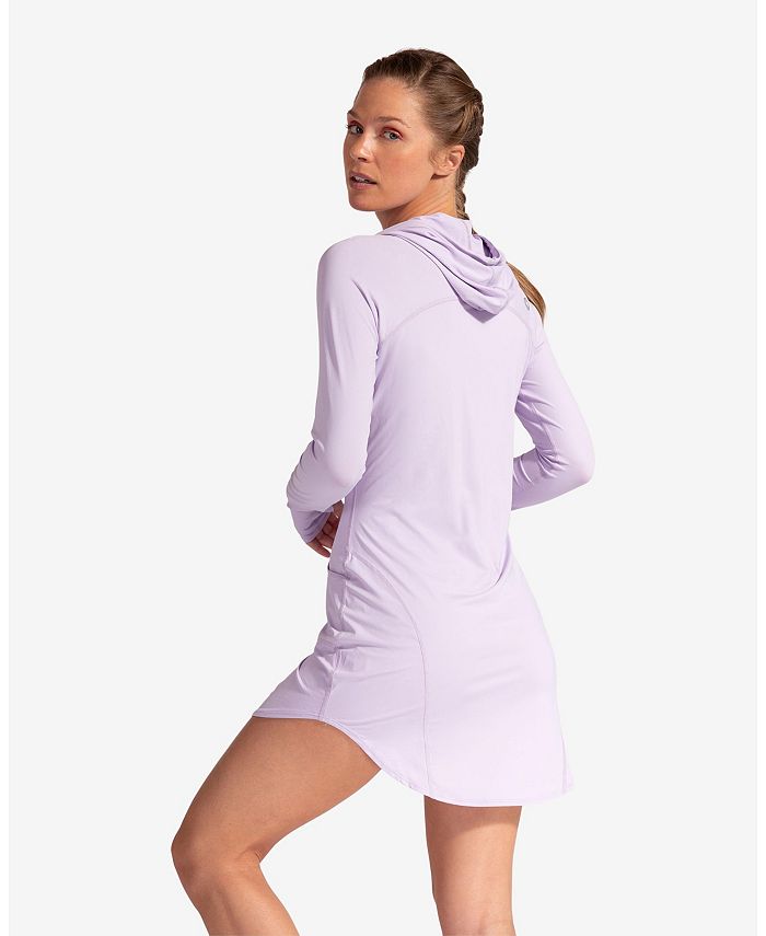 BloqUV Women's UPF 50+ Sun Protection Hoodie Dress - Macy's
