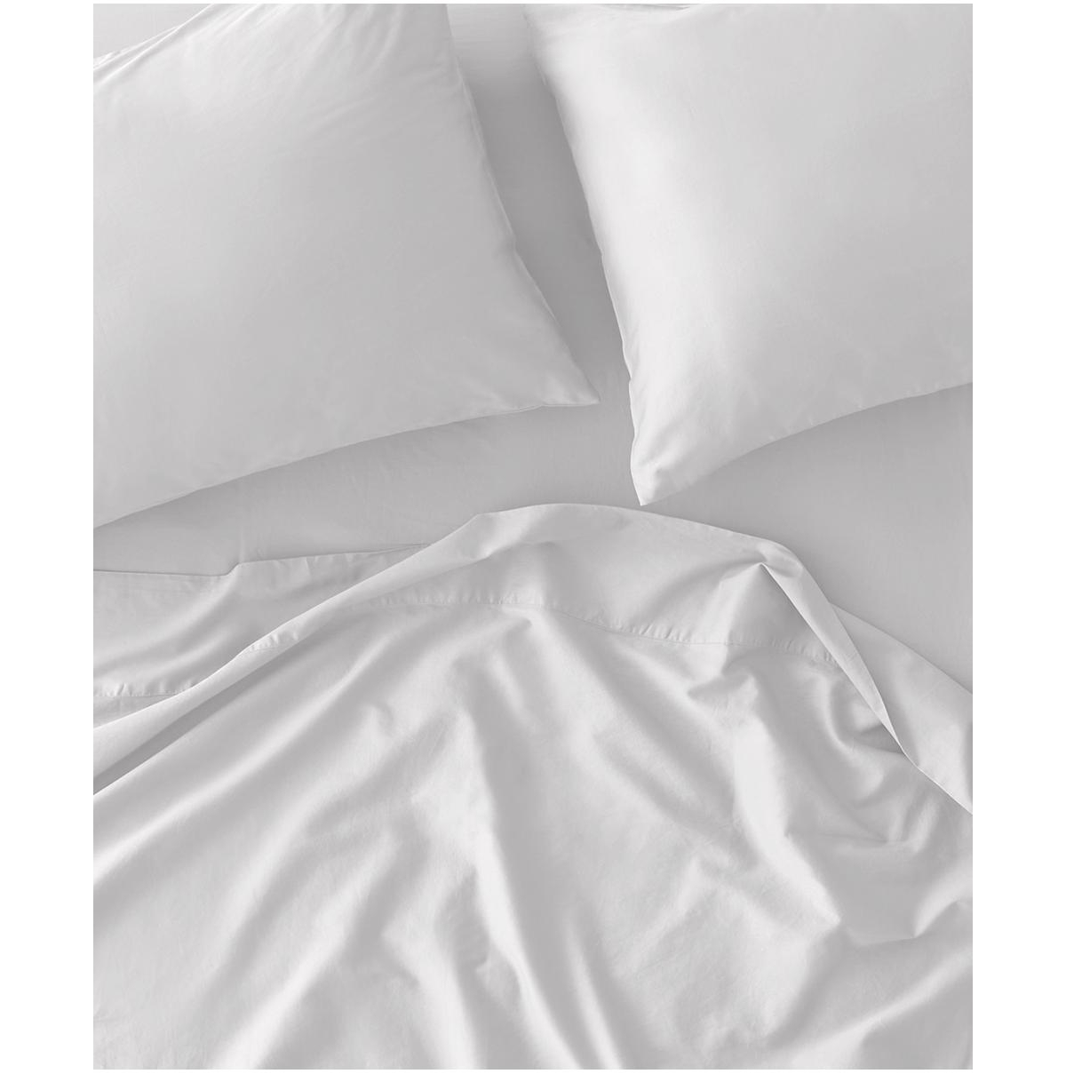 Click here for Cotton Cool-Air Percale Sheet Set - King - White prices