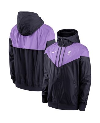 Men's Nike Purple Liverpool Windrunner Hoodie Full-Zip Jacket - Macy's