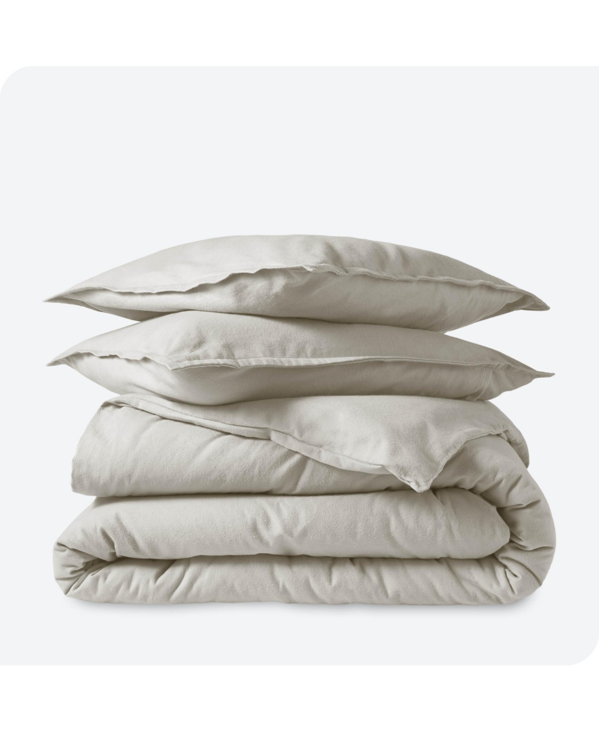 Click here for Bare Home Cotton Flannel King/California King Duve... prices