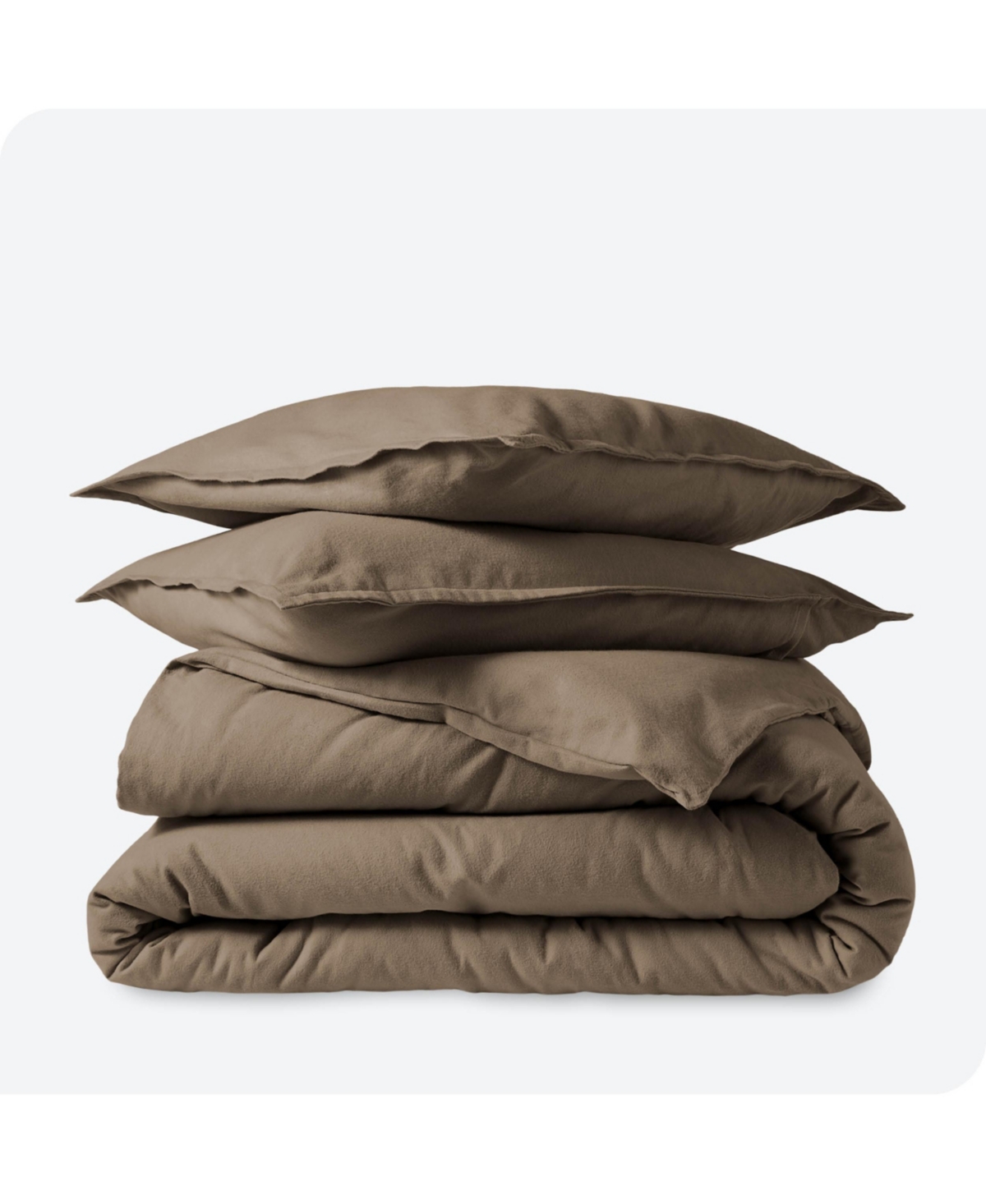 Click here for Bare Home Cotton Flannel King/California King Duve... prices