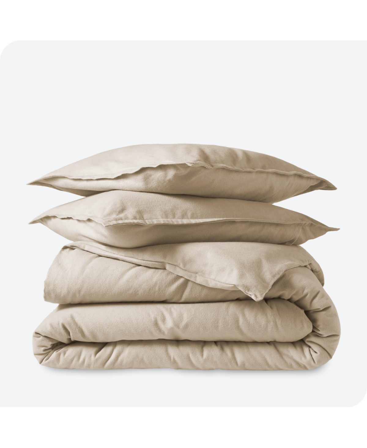 Click here for Bare Home Cotton Flannel King/California King Duve... prices